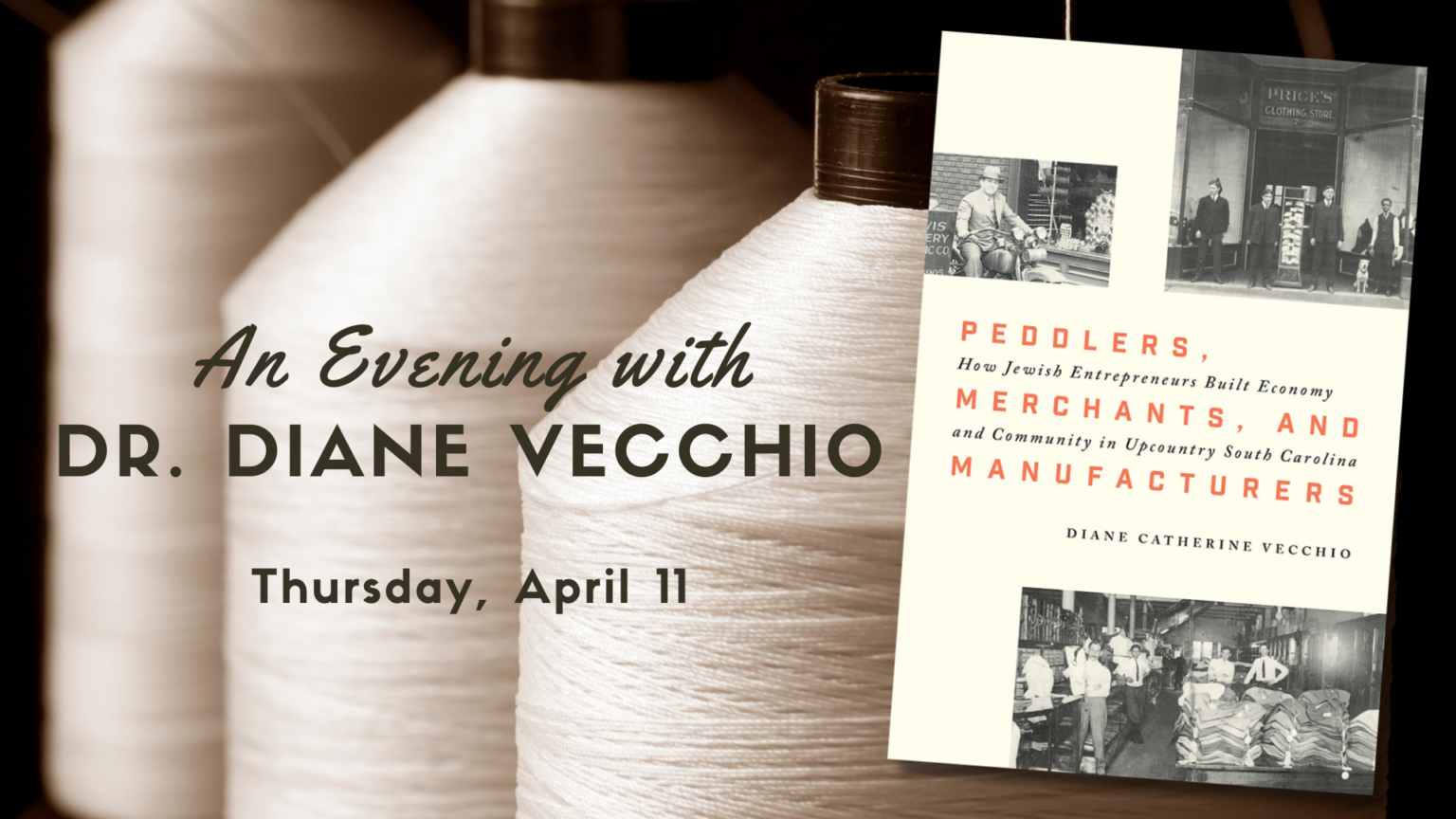 An Evening with Dr. Diane Vecchio - Upcountry History Museum